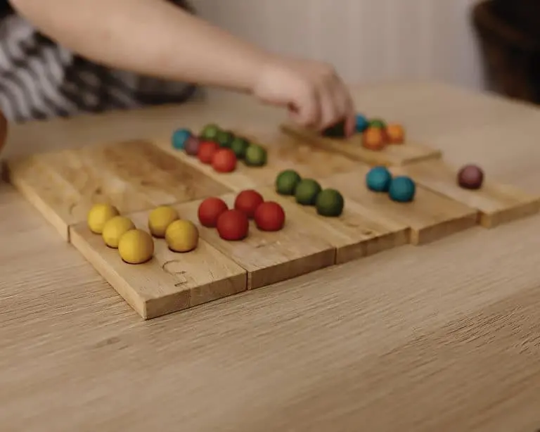 Tactile Number Board by QToys ~ Growing Kind