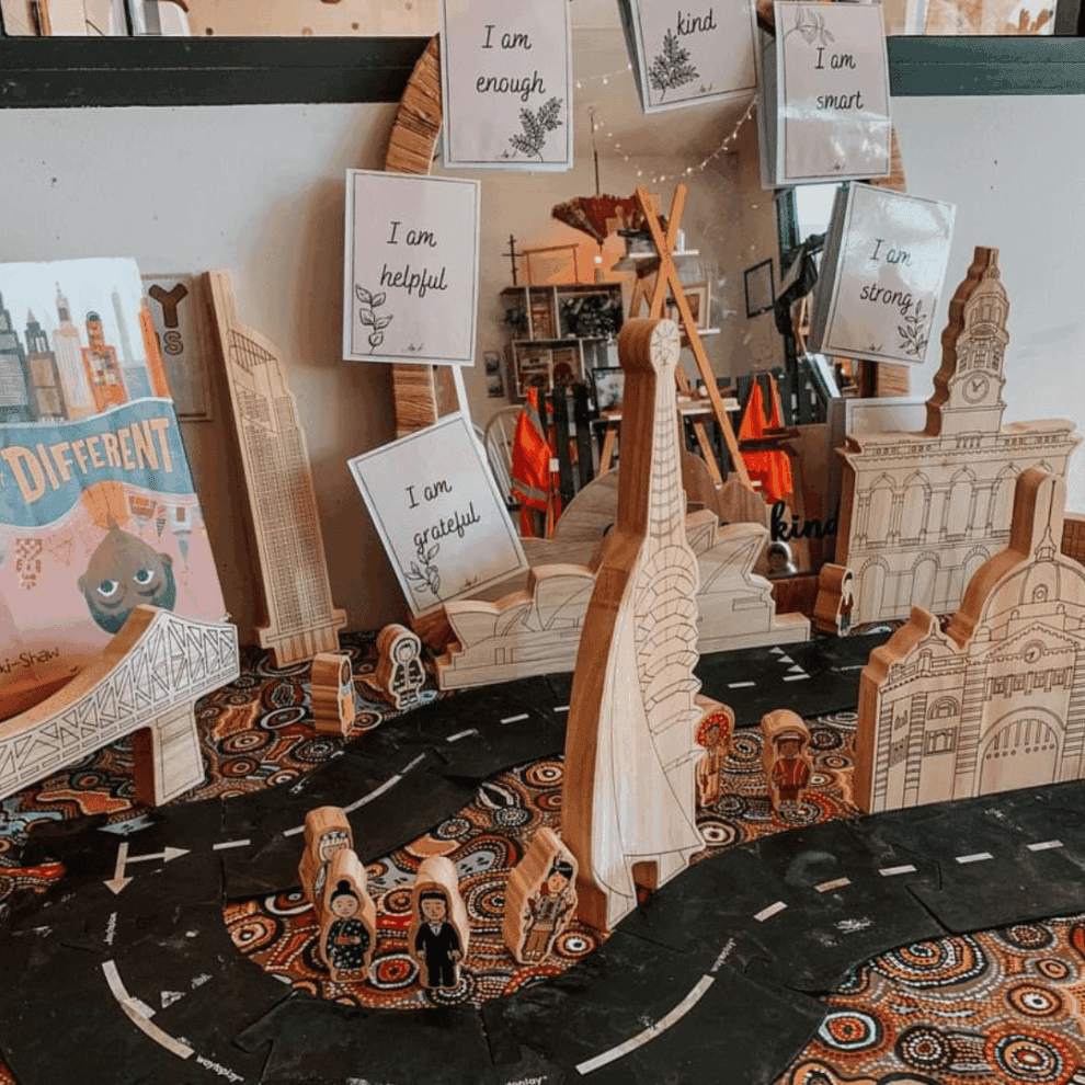 Children Around the World Blocks by Freckled Frog