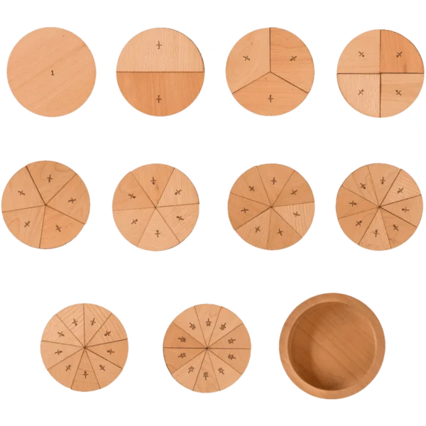 Fractions Math Puzzle by Freckled Frog