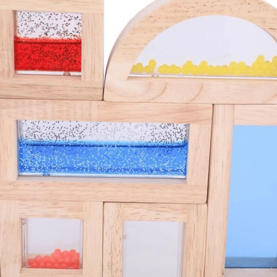 Wood Sensory Blocks by My Happy Helpers ~ Growing Kind