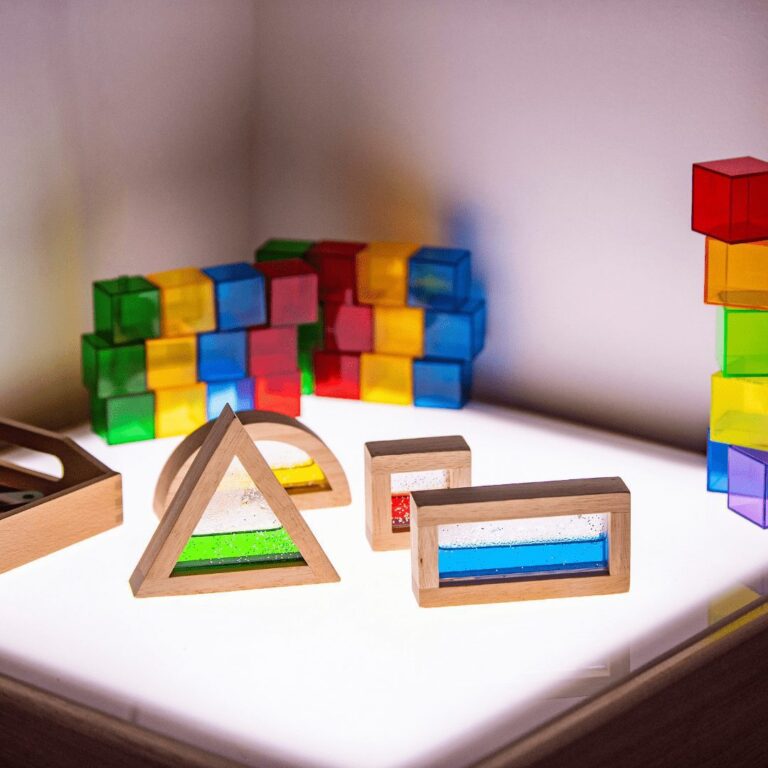 Wood Sensory Blocks by My Happy Helpers