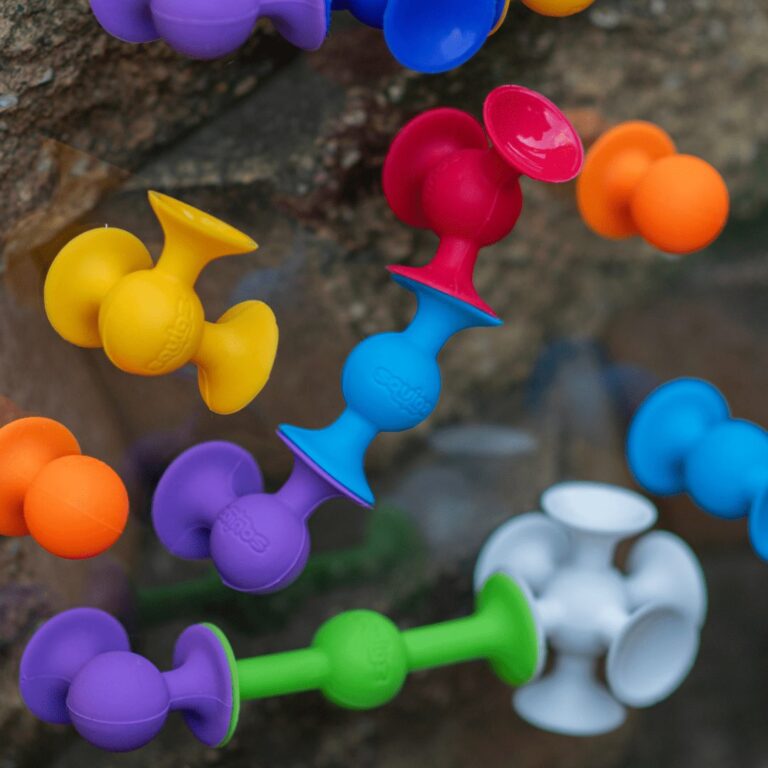 Squigz Starter Set (24 Piece) | Sensory Suction Toy | Growing Kind