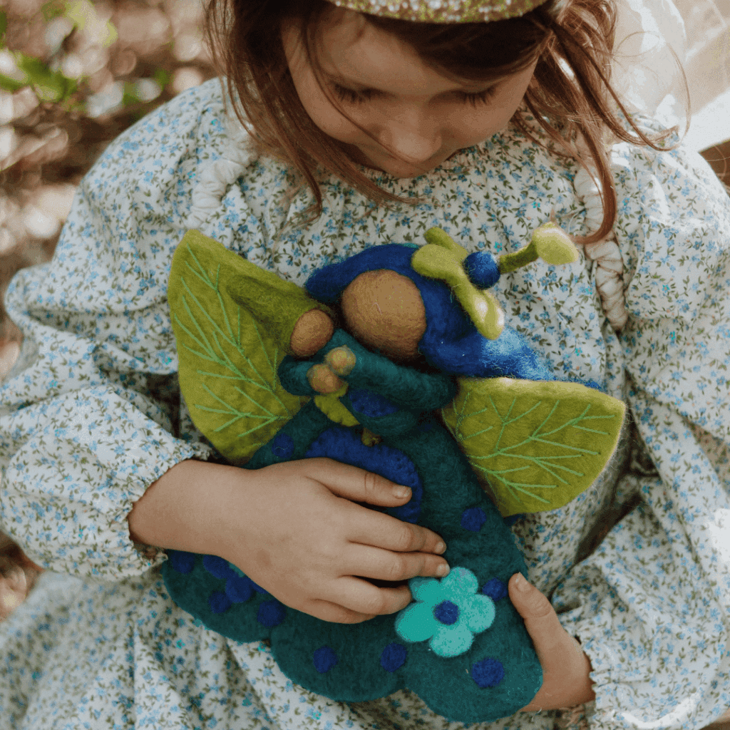 The Blueberry Fairy Mother (Blue Hair) by Himalayan Journey