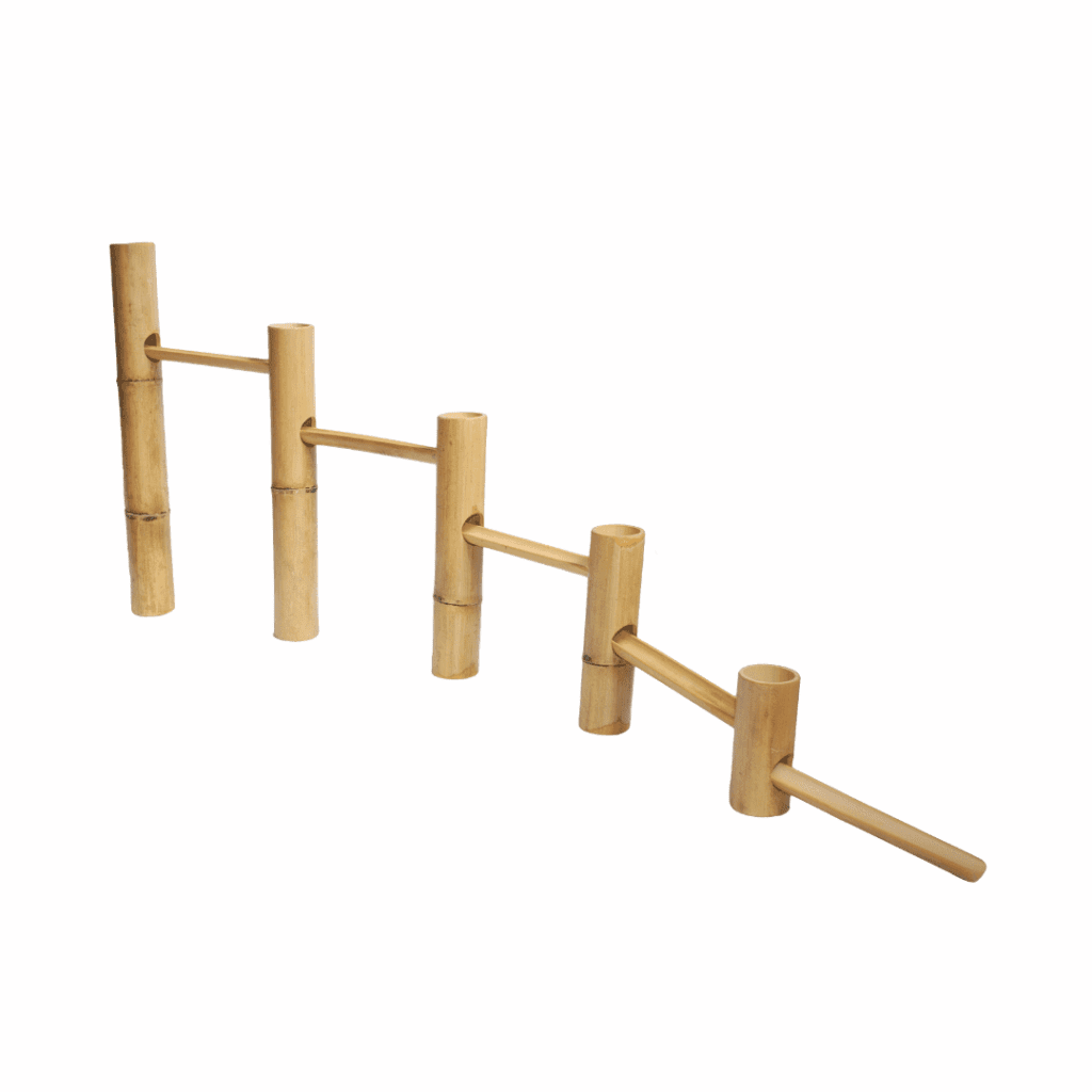 Bamboo Roll-a-Ball Track Activities Play by QToys