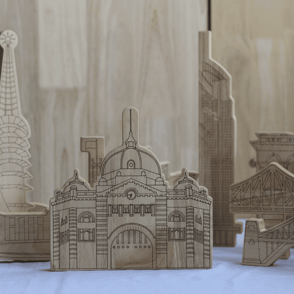 Australian Landmark Construction Play Set by QToys