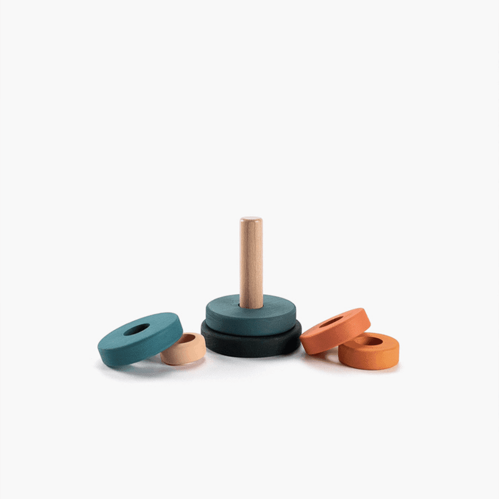 Mini Ring Stacker (Tropics) | SABO Concept Wooden Toy