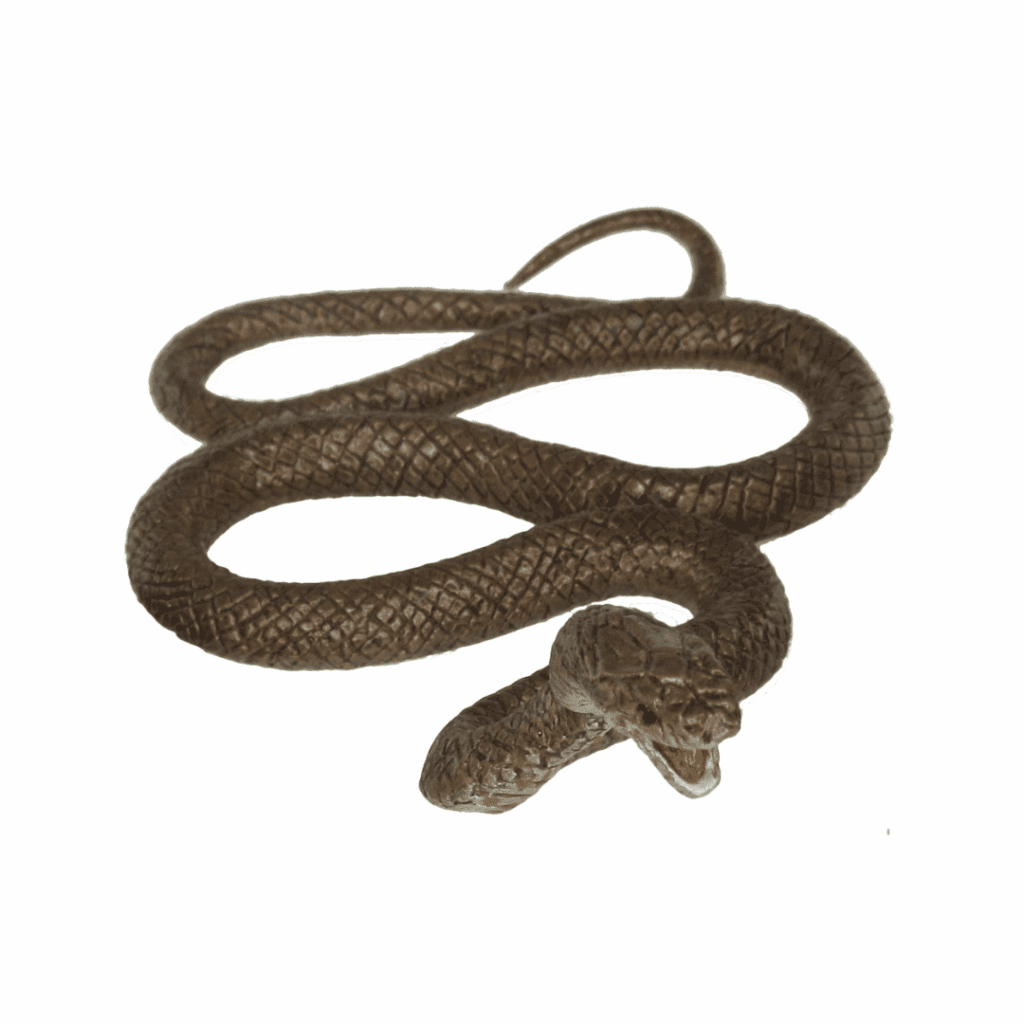 Brown Snake Replica | Realistic Wildlife Toy | Educational Play