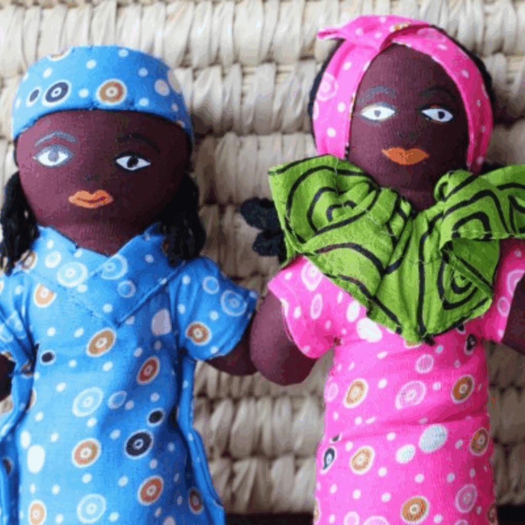 African Doll Pair by Artisans Effort