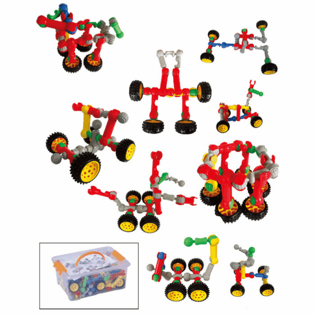Pop and Snap Connectors (320 Piece) Construction Set by Billy Kidz