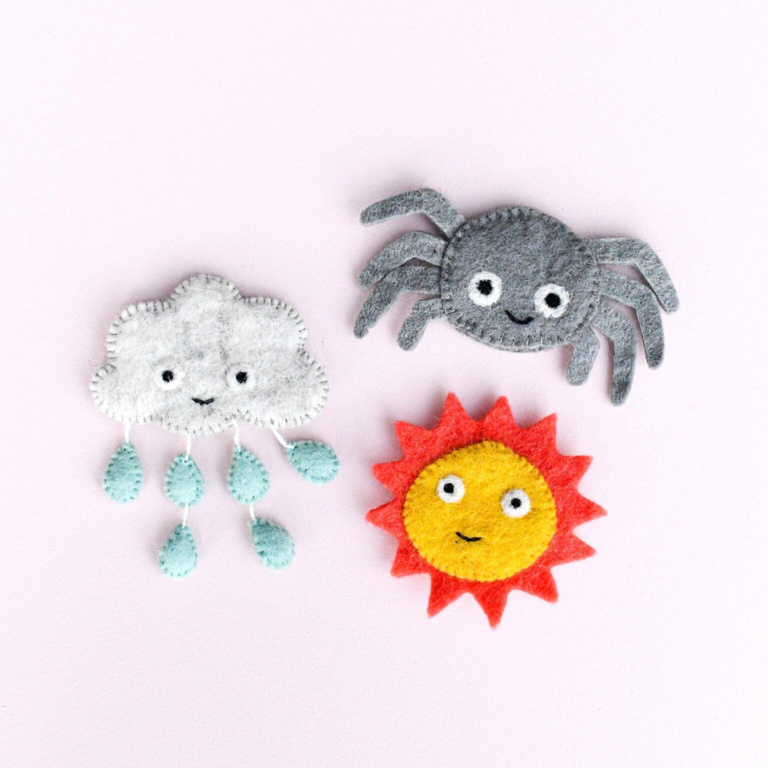 Itsy Bitsy Spider Finger Puppet Set by Tara Treasures – Growing Kind